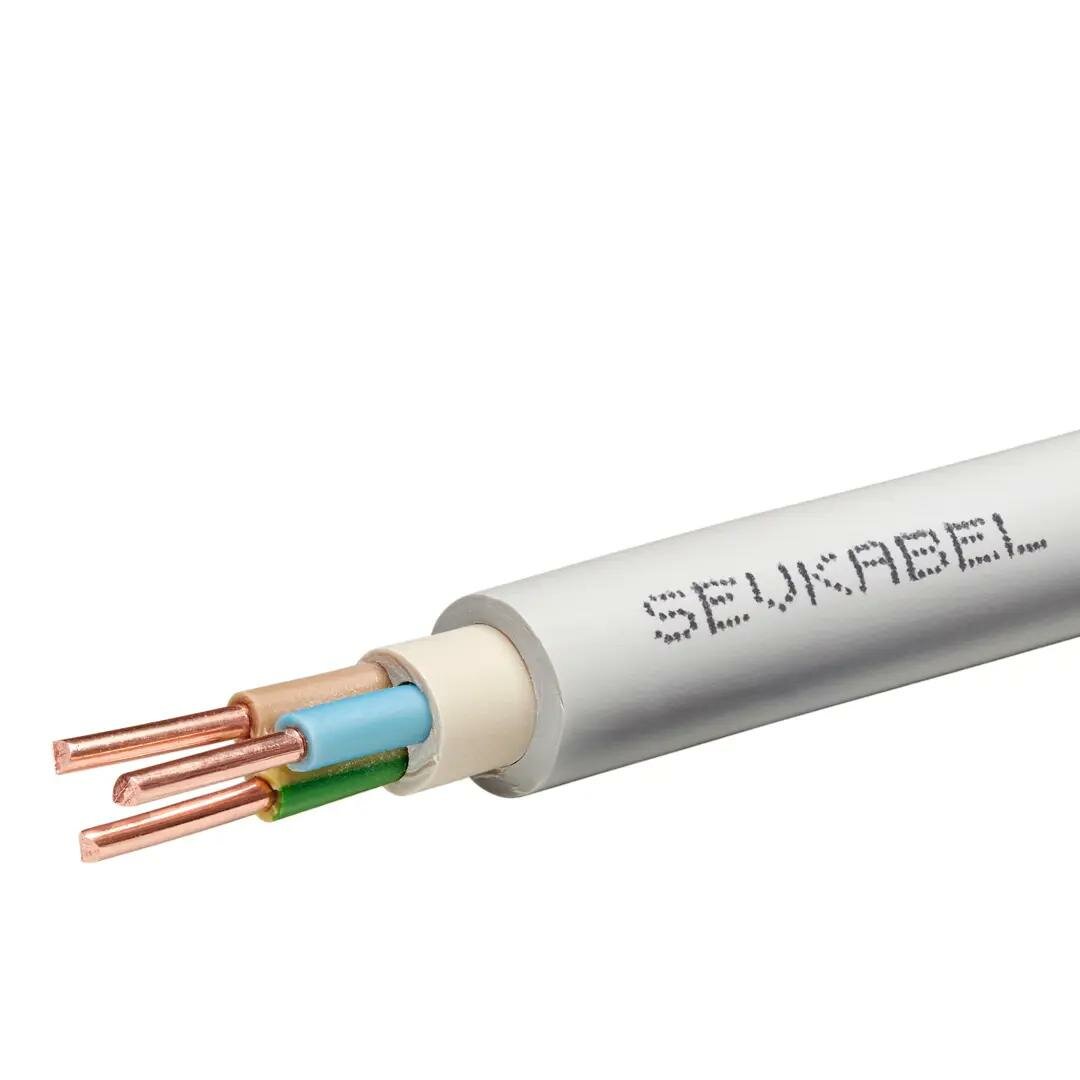 Кабель Севкабель NYM нг-LS 3х4 20 м