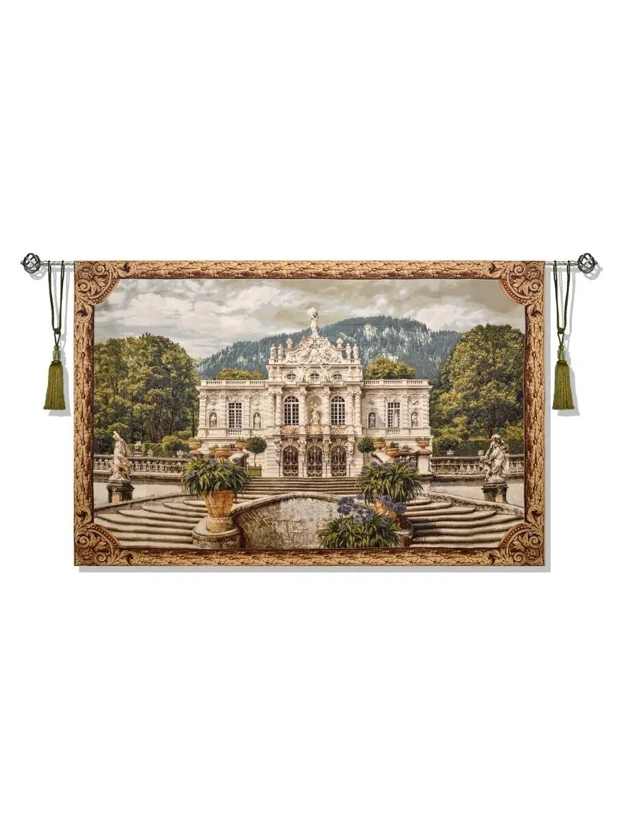 Гобелен на стену Замок 194х125 см.