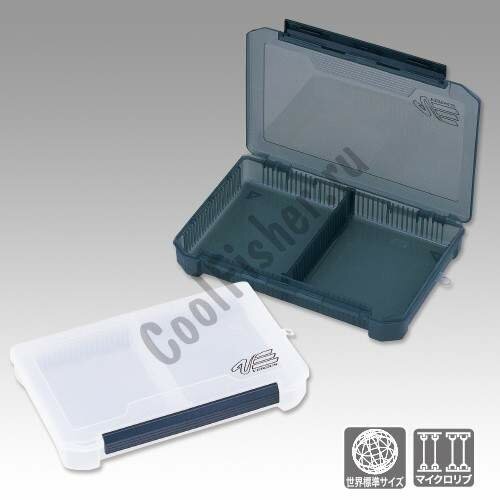 Коробка для приманок Versus VS-3039ND-CL 275х187х43, прозр.