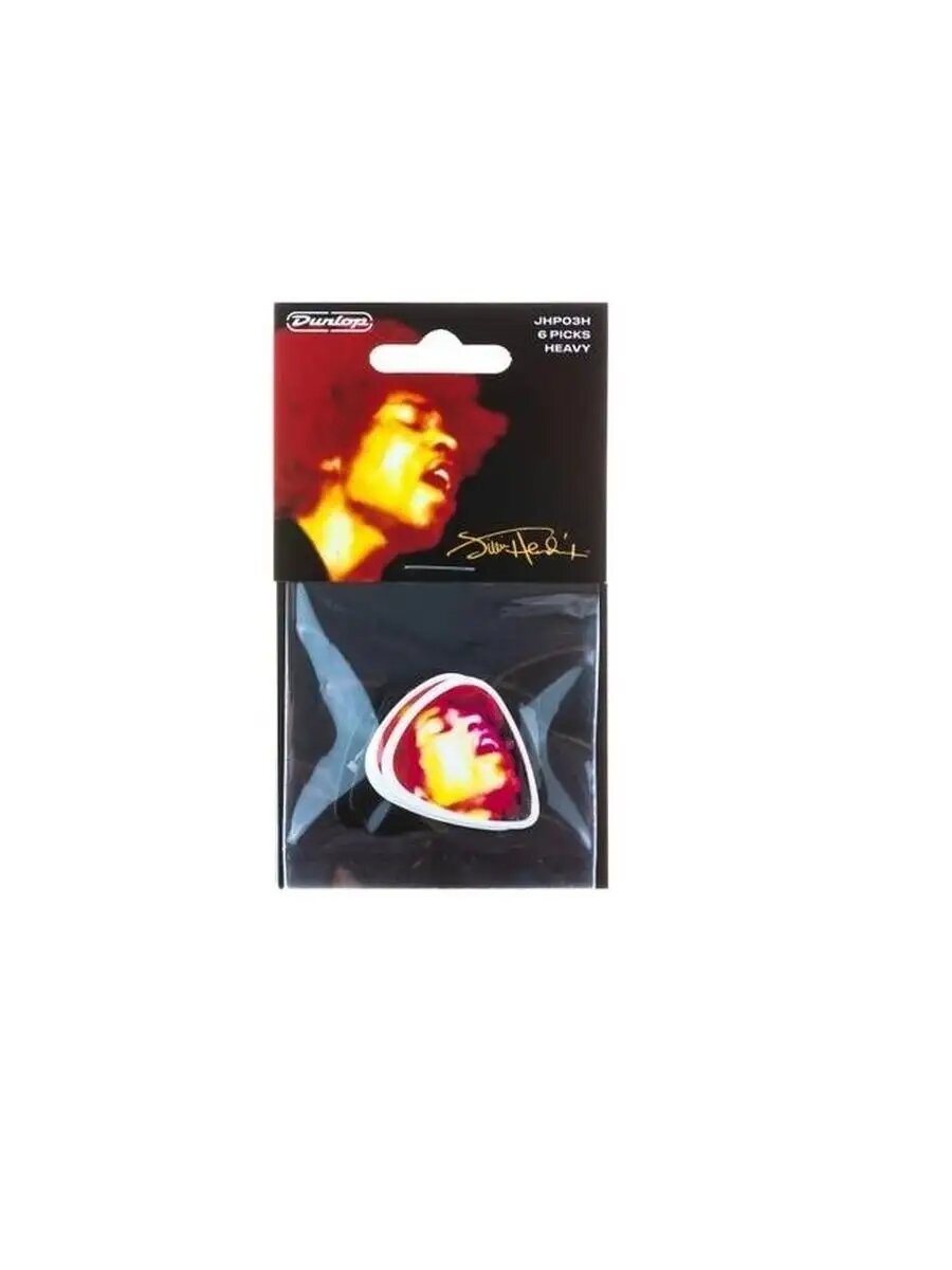 Медиаторы DUNLOP HENDRIX ELECTRIC LADYLAND-6/PLYPK именные