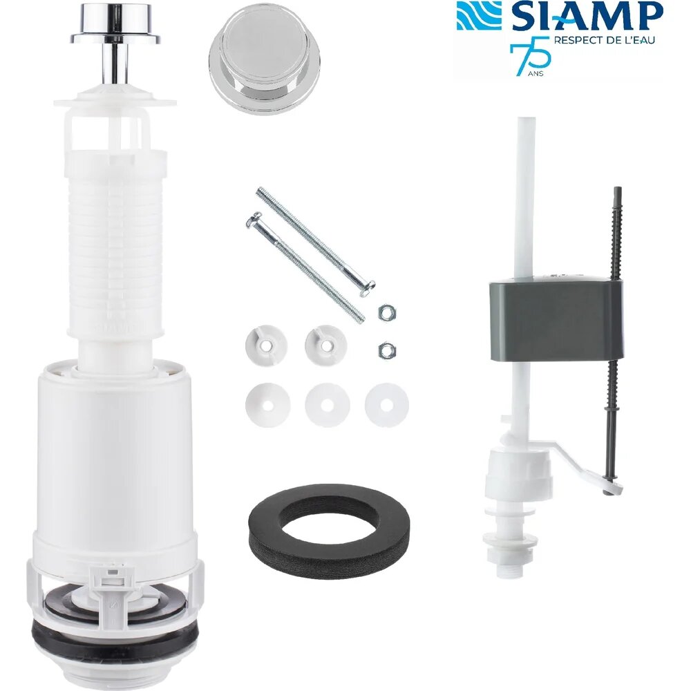 Арматура SIAMP тяга вверх нижний подвод CLASSIC 42В/24 ½Р 382405070005