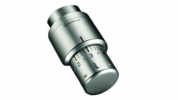 Термостат Oventrop "Uni SH", матовая сталь, 1012085 1012085