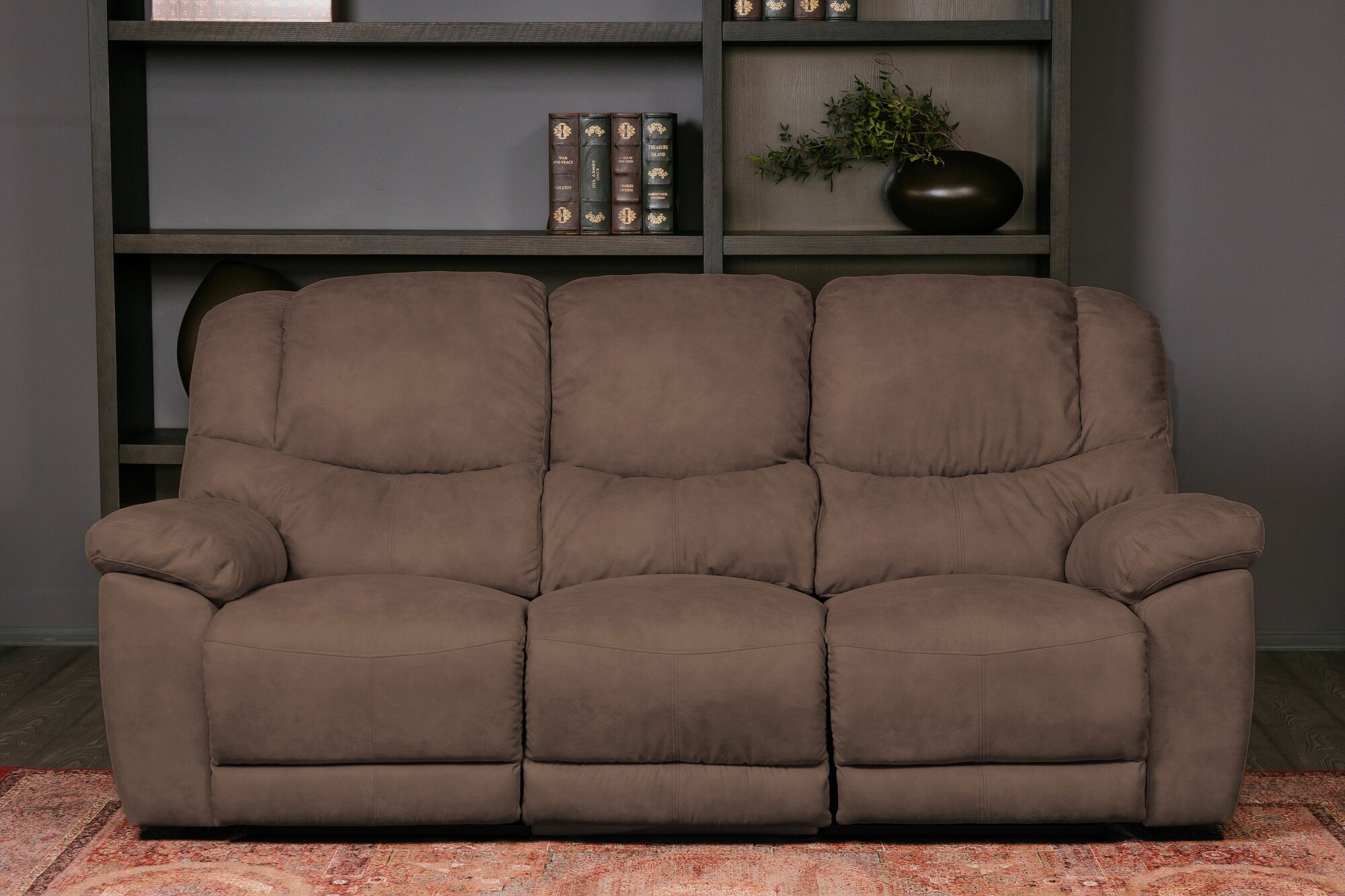 Диван с механизмом реклайнер RILAS трехместный 2200х1000х1000