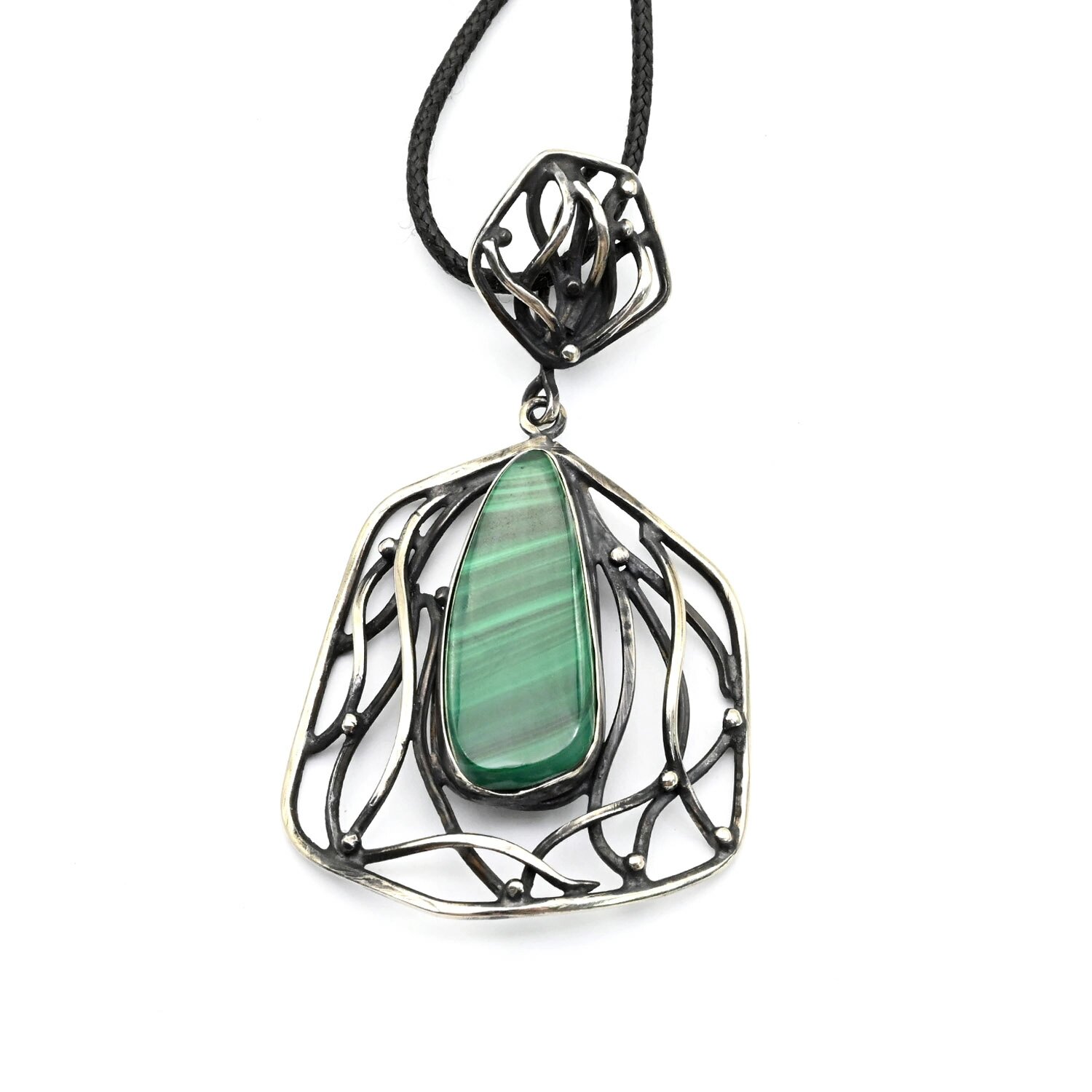 Подвеска, малахит