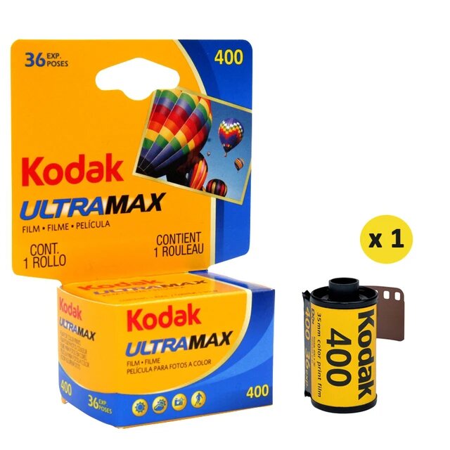 Kodak UltraMax 400 цветная пленка 35мм 36 кадров