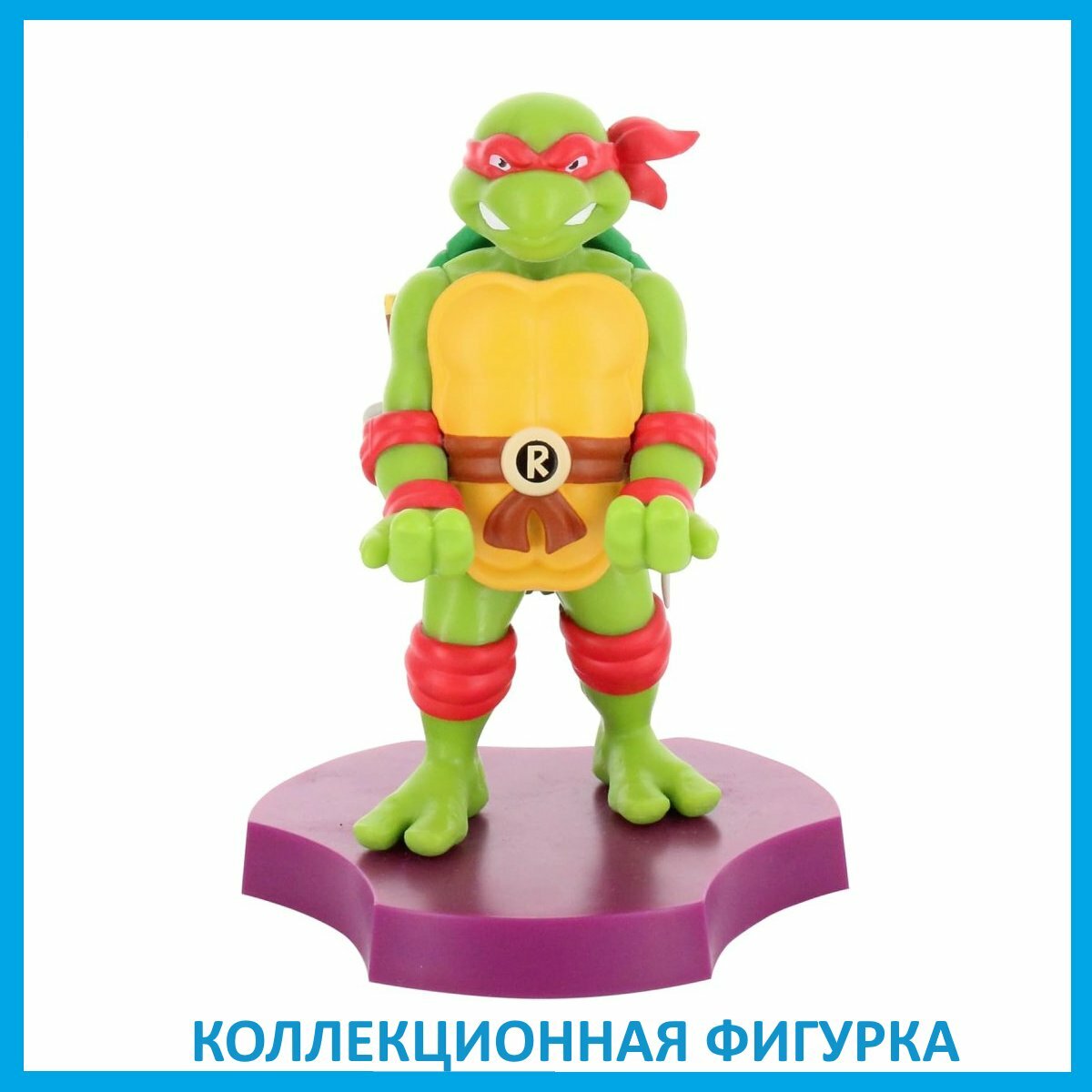 Фигурка подставка для геймпада/телефона Cable Guys Holdems: Рафаэль (Raphael) Подростки Мутанты Ниндзя Черепашки (TMNT Teenage Mutant Ninja Tu.