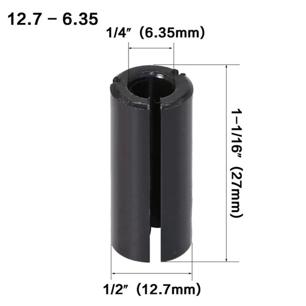 Набор переходников для фрезера 6-12,7 мм 12.7mm to 6.35mm