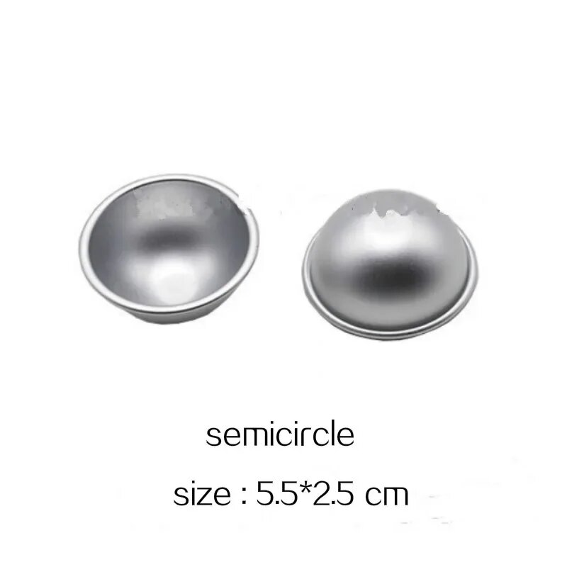 Формы для бомбочек для ванны, semicircle M