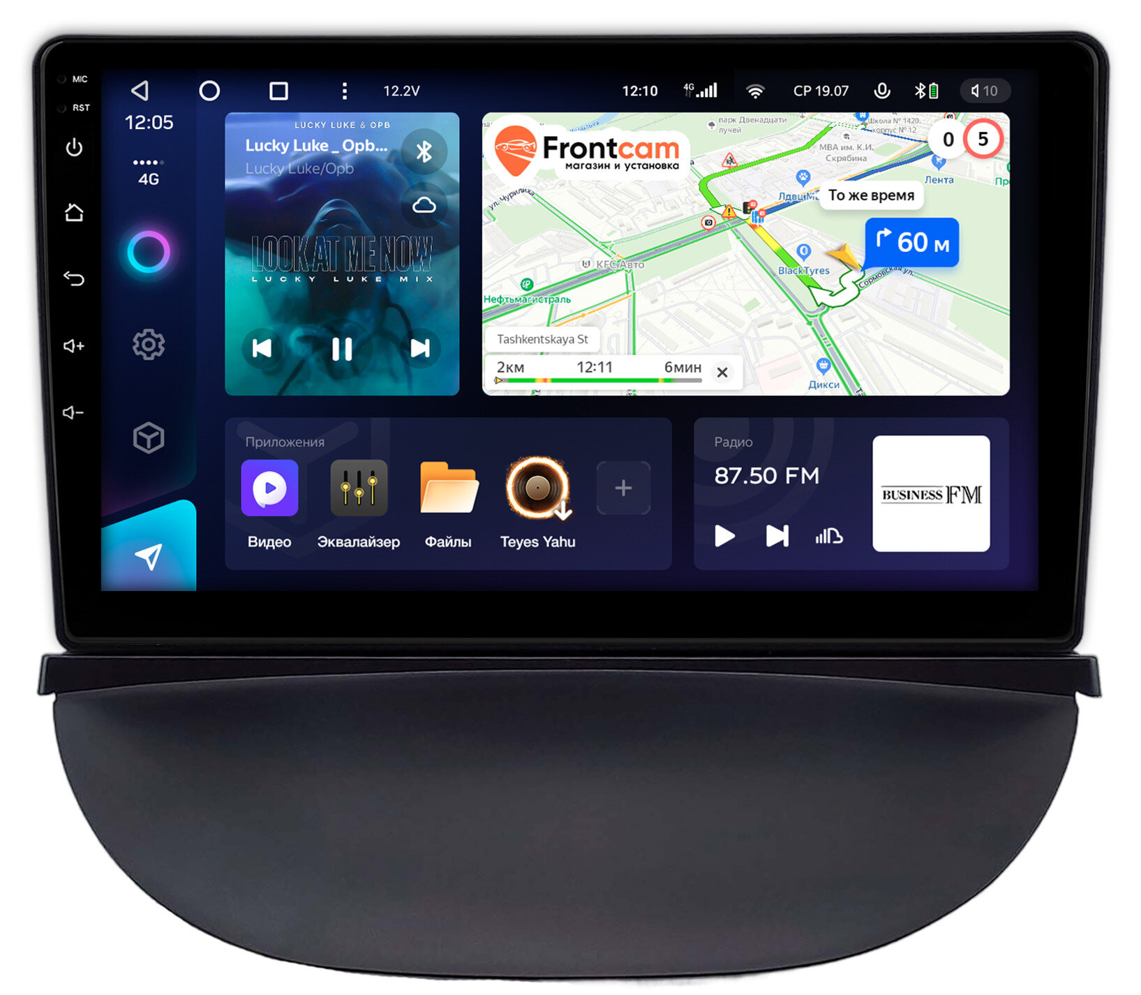 Штатная магнитола Renault Symbol 2 2008-2012 Teyes CC3L 4/64 9" RM-9-2276 Android 10 (4G-SIM, DSP, IPS)
