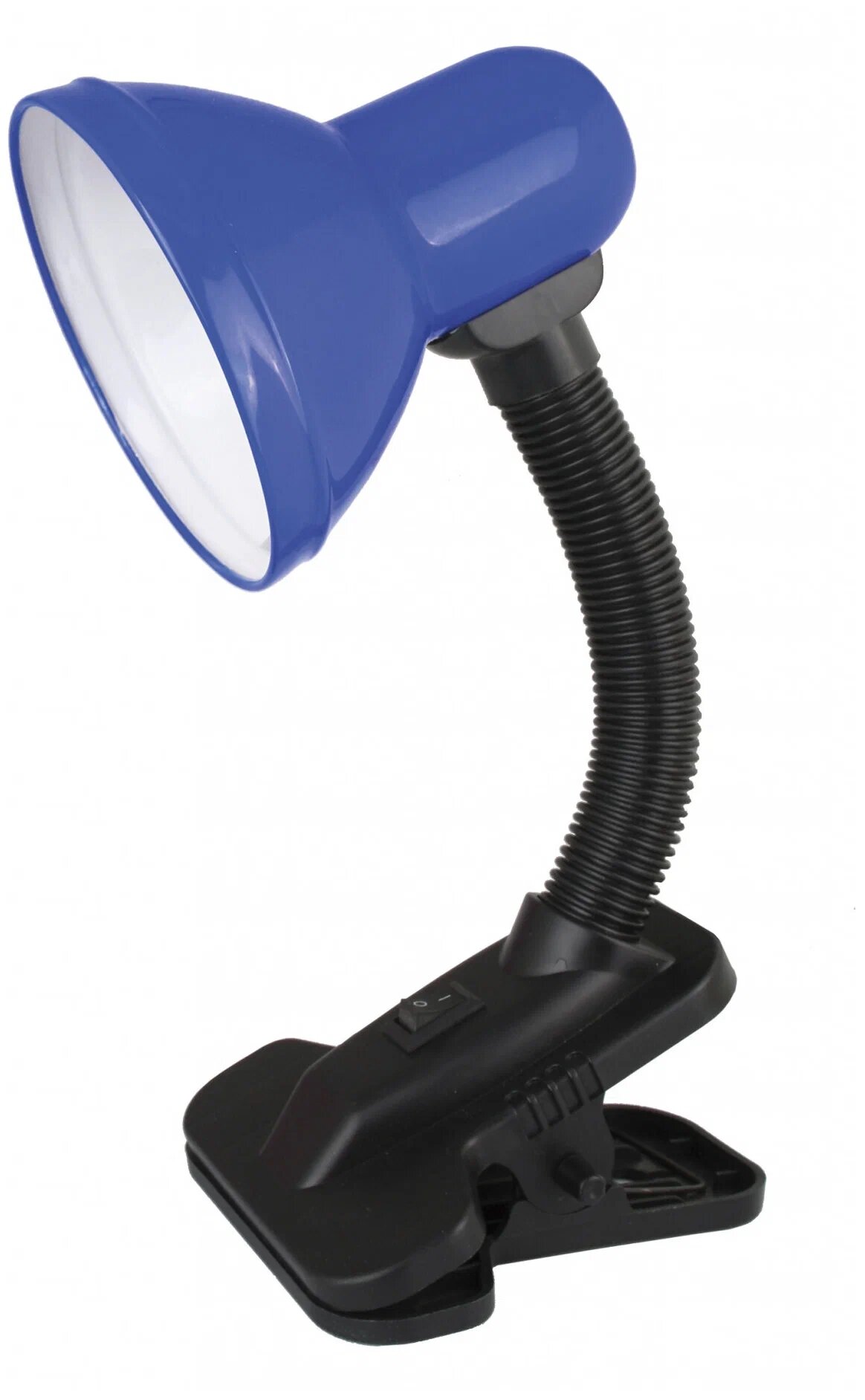 Светильник настольный с прищепкой ULTRAFLASH UF-320P C06 230В, 60Вт, E27, синий