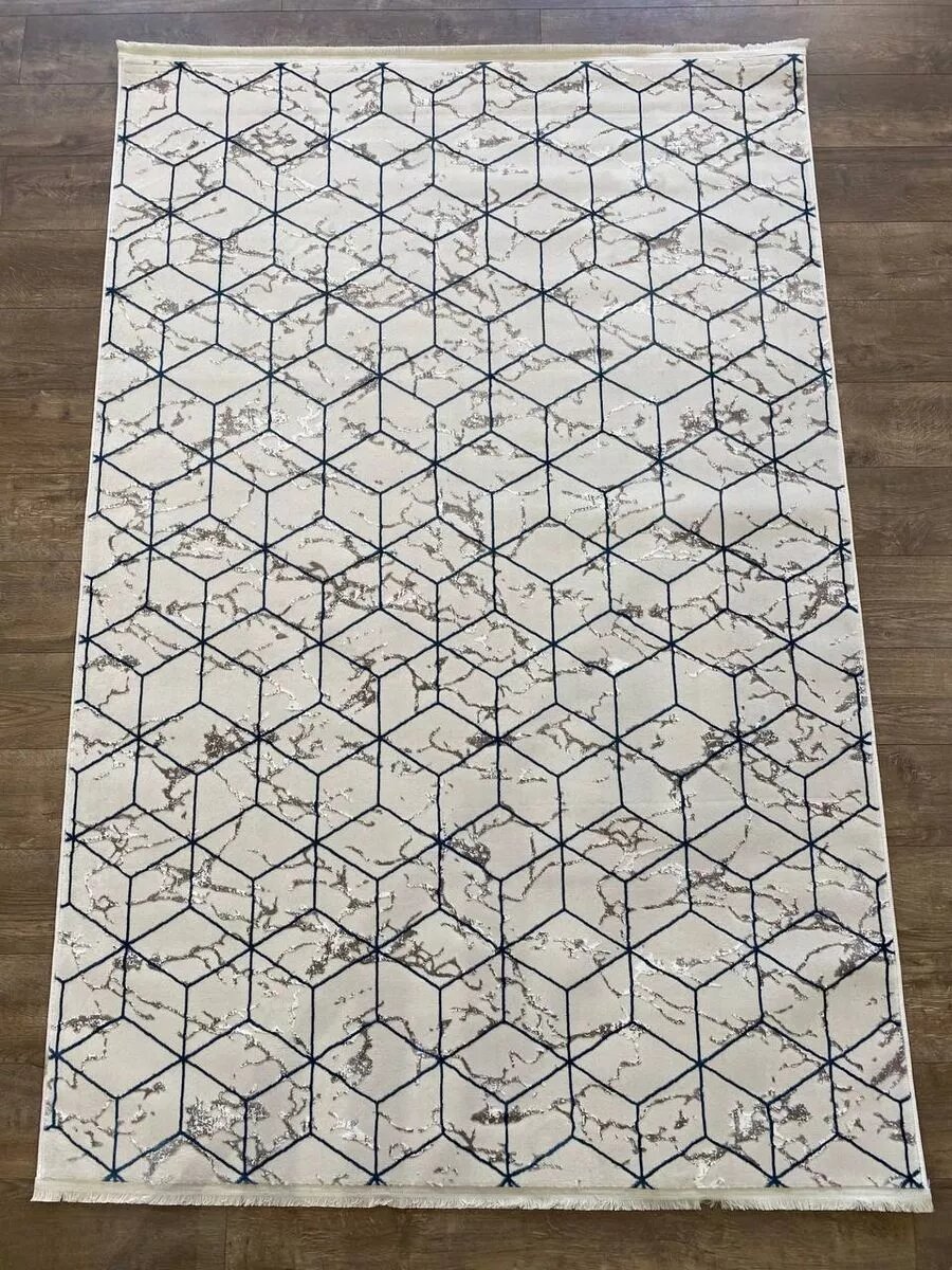 Altyn-kovri Company Ковер комнатный Турция 160x230см Palace 1675 Cream Blue