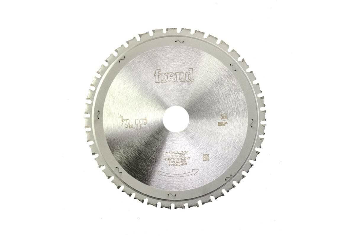 Диск пильный по железу LU6A (216х30 мм; 40 зуб; 2.0/1.6 мм) FREUD PRO LU6A0500