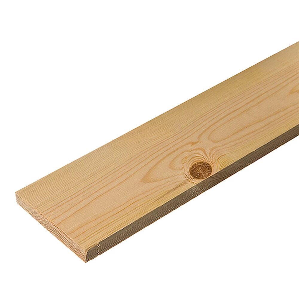 Доска сухая строганая 20х120х2000 мм хвойные породы сорт АВ фгис ЛК