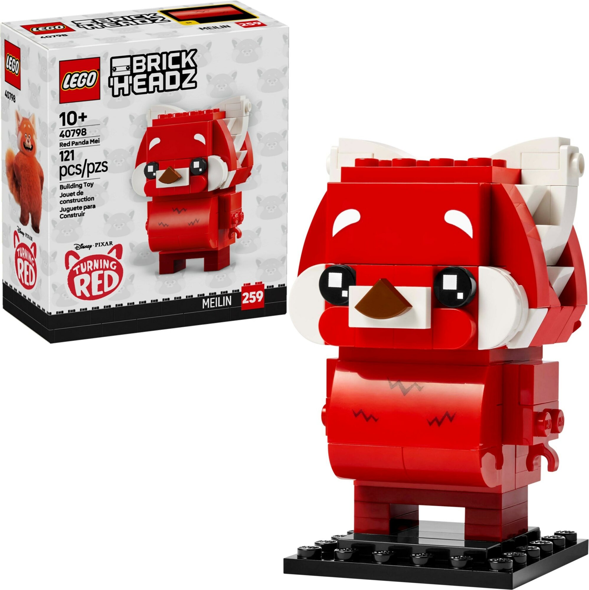 Конструктор LEGO BrickHeadz 40798 Красная Панда Мэй (Red Panda Mei). Новинка 2025 года!