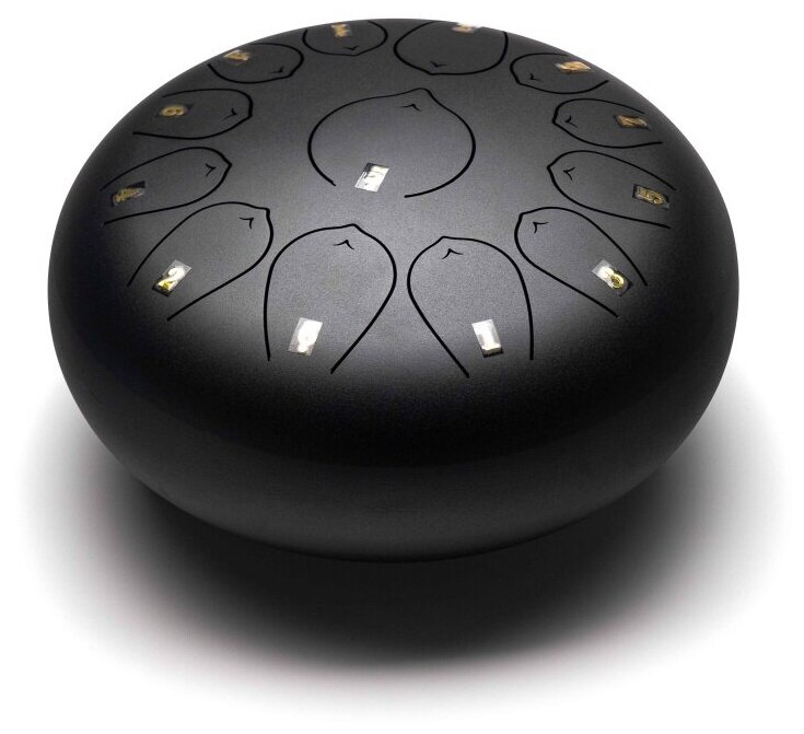 FTD-1213C-BK Глюкофон, 30см, До мажор, черный, Foix