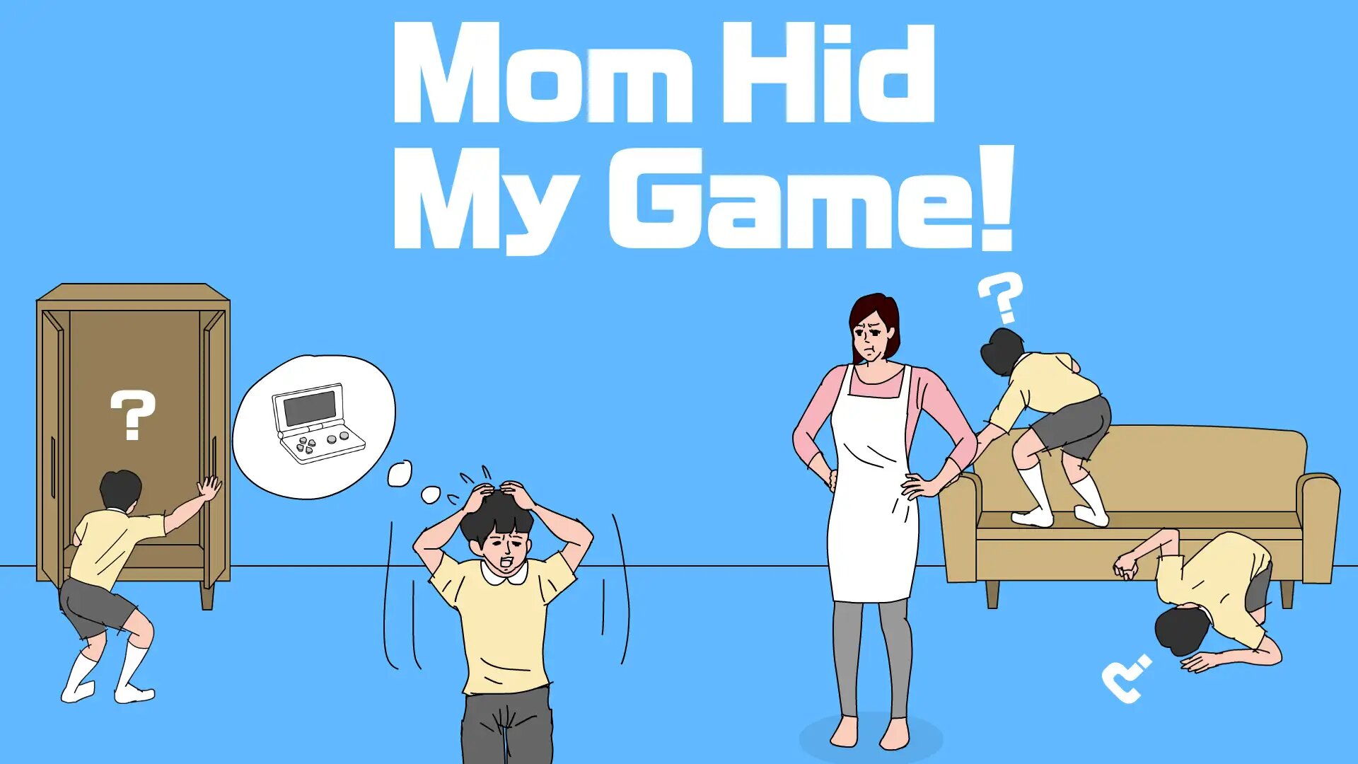 Игра Mom Hid My Game! для Nintendo Switch диск