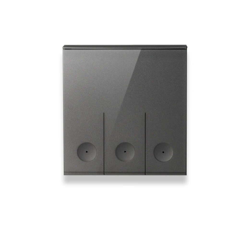 Выключатель настенный QIACHIP 3 кнопки, 433МГц, 110В/220В, Цвет: S Three button
