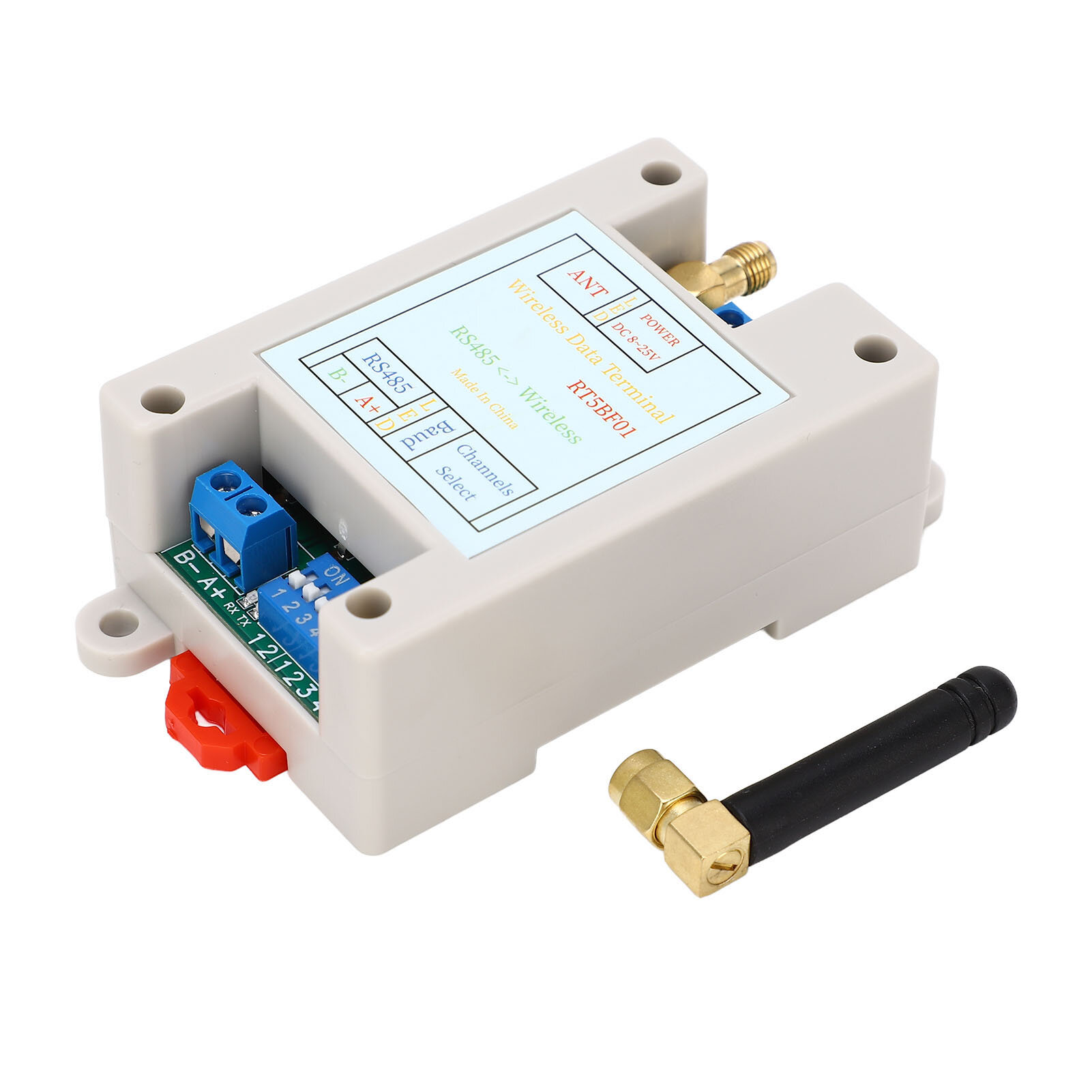 Беспроводной трансиверный модуль 433 МГц, 825 В, УКВ/УВЧ, RF, UART, RS485 для RTU и умного дома