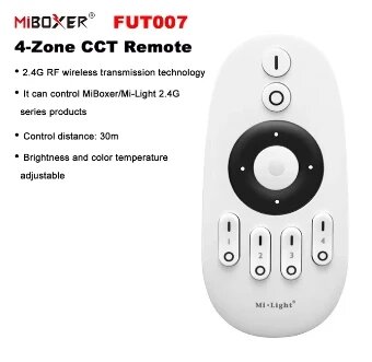 RGB-контроллер Miboxer FUT006/FUT007 FUT007