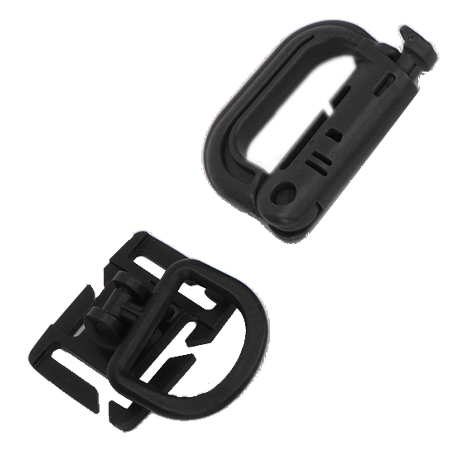 30 шт. насадки Molle, пряжка для рюкзака с пряжкой, нейлоновая лента, аксессуары для рюкзака для пикников, кемпинга, путешествий, черный