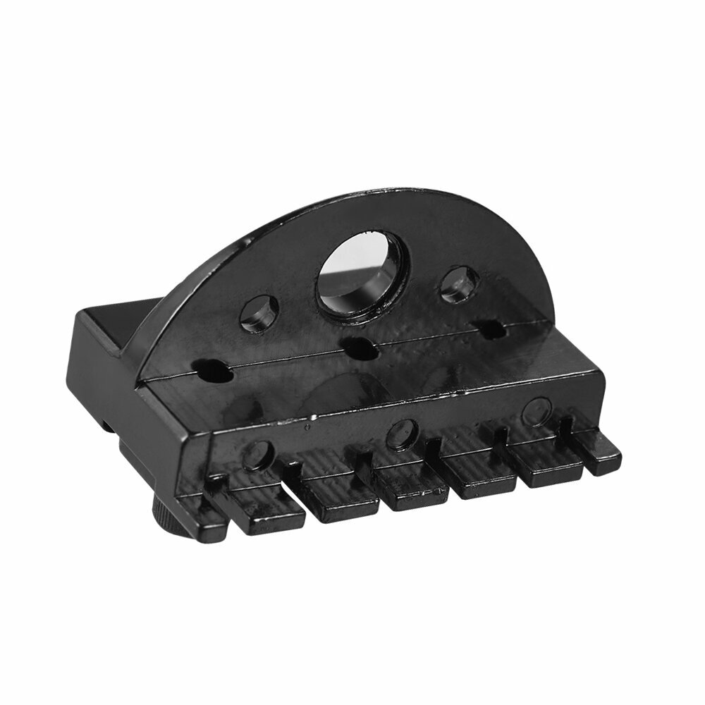 Комплект крепежных гаек для 6-струнной безголовой электрогитары с двумя винтами и ключом, черный.