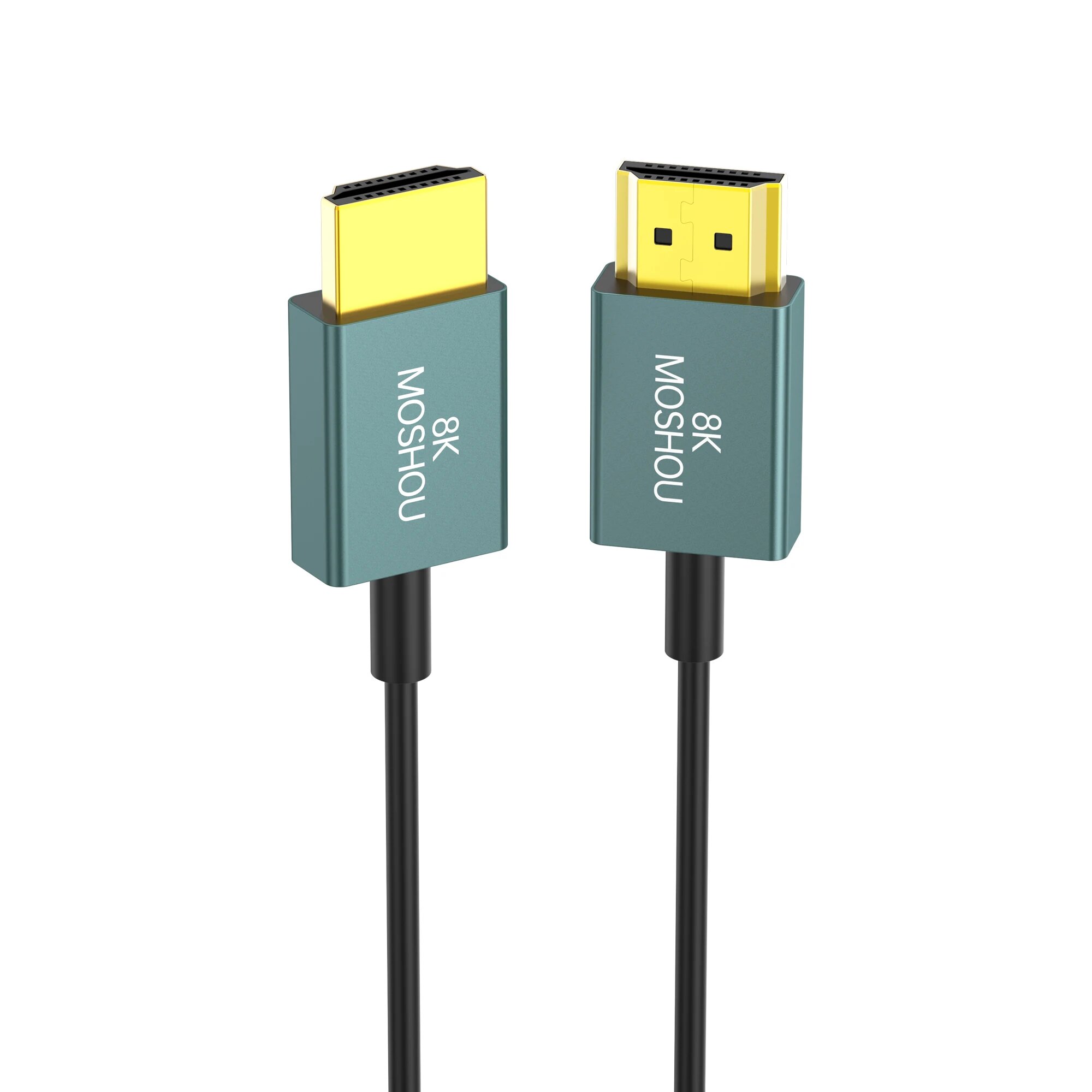 MOSHOU HDMI 2.1 кабель HDMI Straight Angle, 0.25m (0.82 ft)
