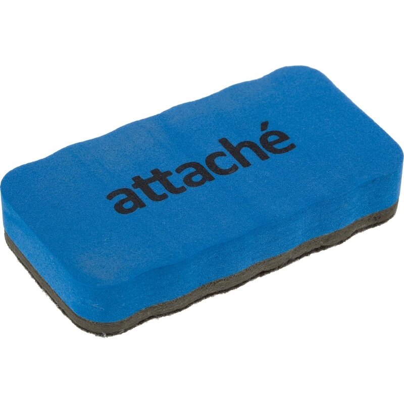 Губка-стиратель д. магнитно-маркерн. досок Attache Economy, магн,105x55мм, син