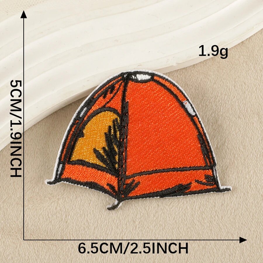 Термоклейкие нашивки для вышивки Patches BU528-5