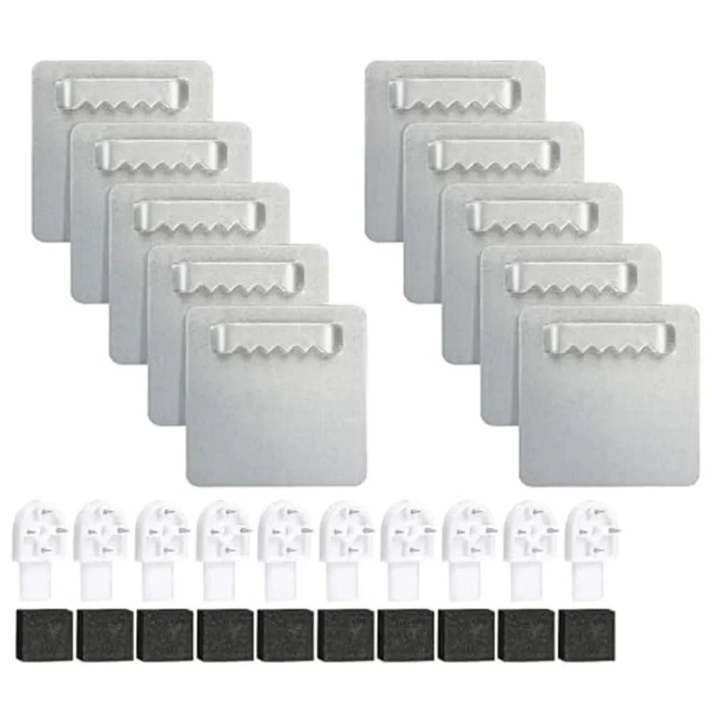 10 компл. вешалка для фоторамки, зеркальная рамка для гостиных, спальни, картина маслом, подвесная пластина, пила, зубные крючки, художественная работа, настенный крючок