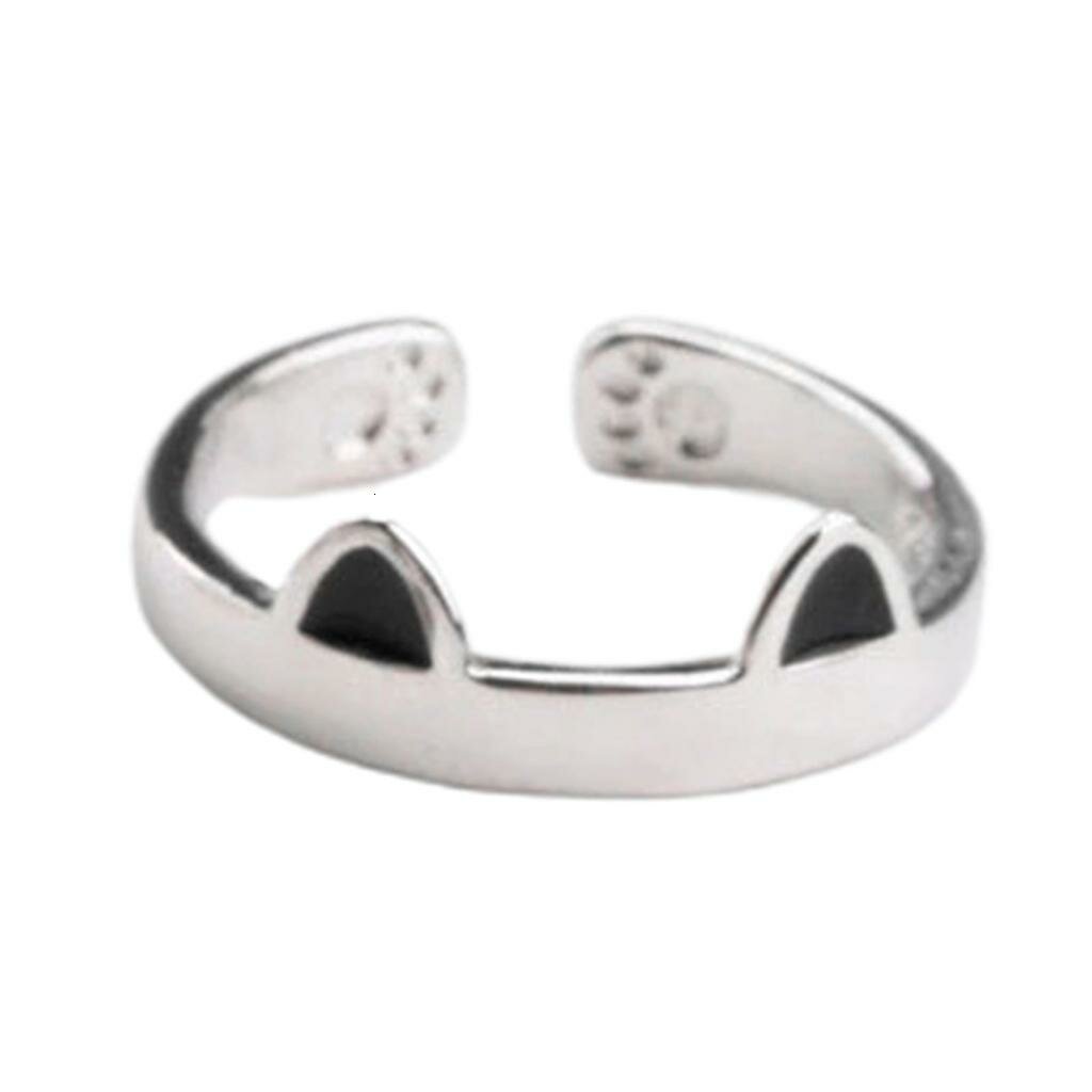 Милые кольца с изображением лапок и ушек для девушек-подростков, - 4