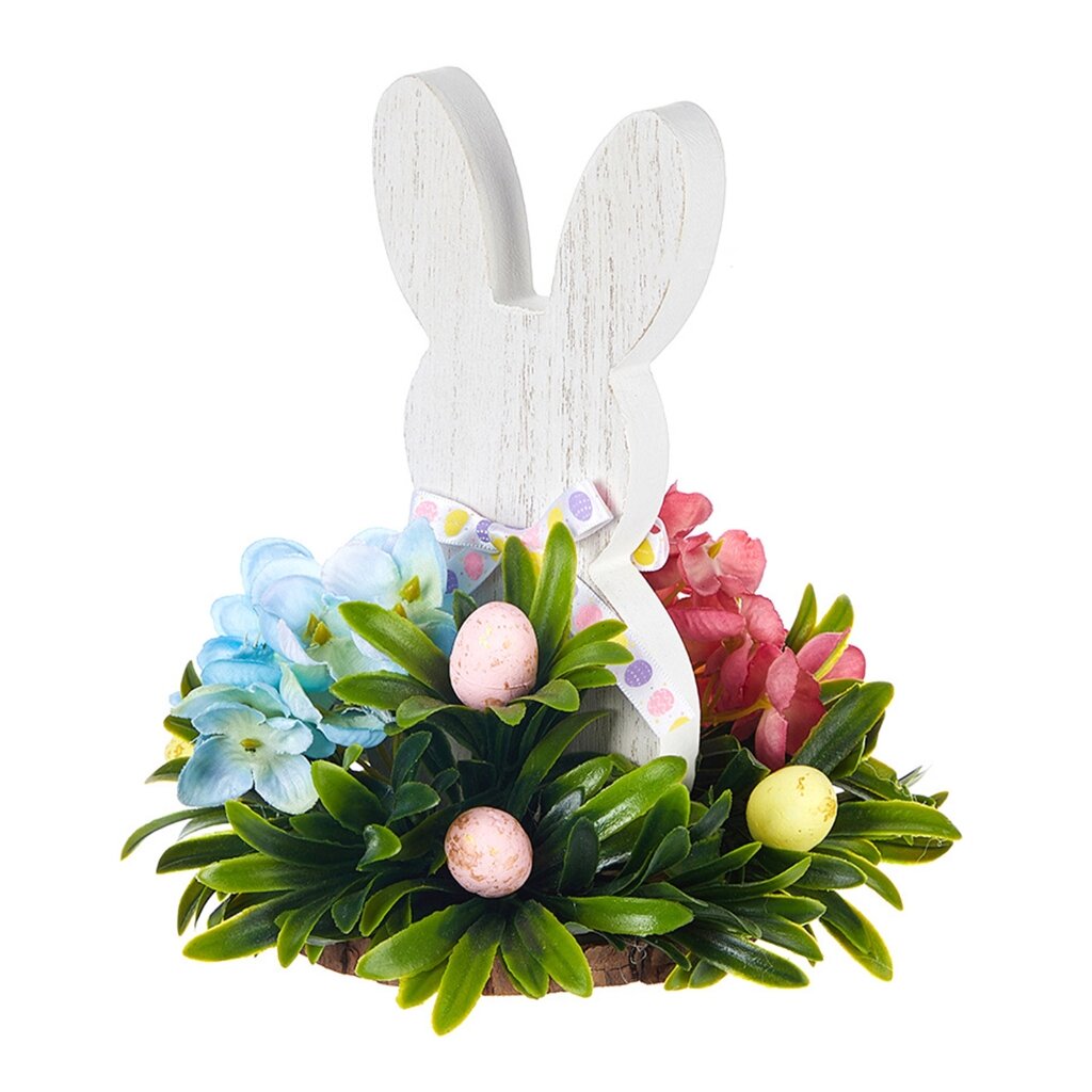 Деревянные кролики статуэтки на столовой орнамент висящий знак для входной двери стены садовые дома на ферме украшение