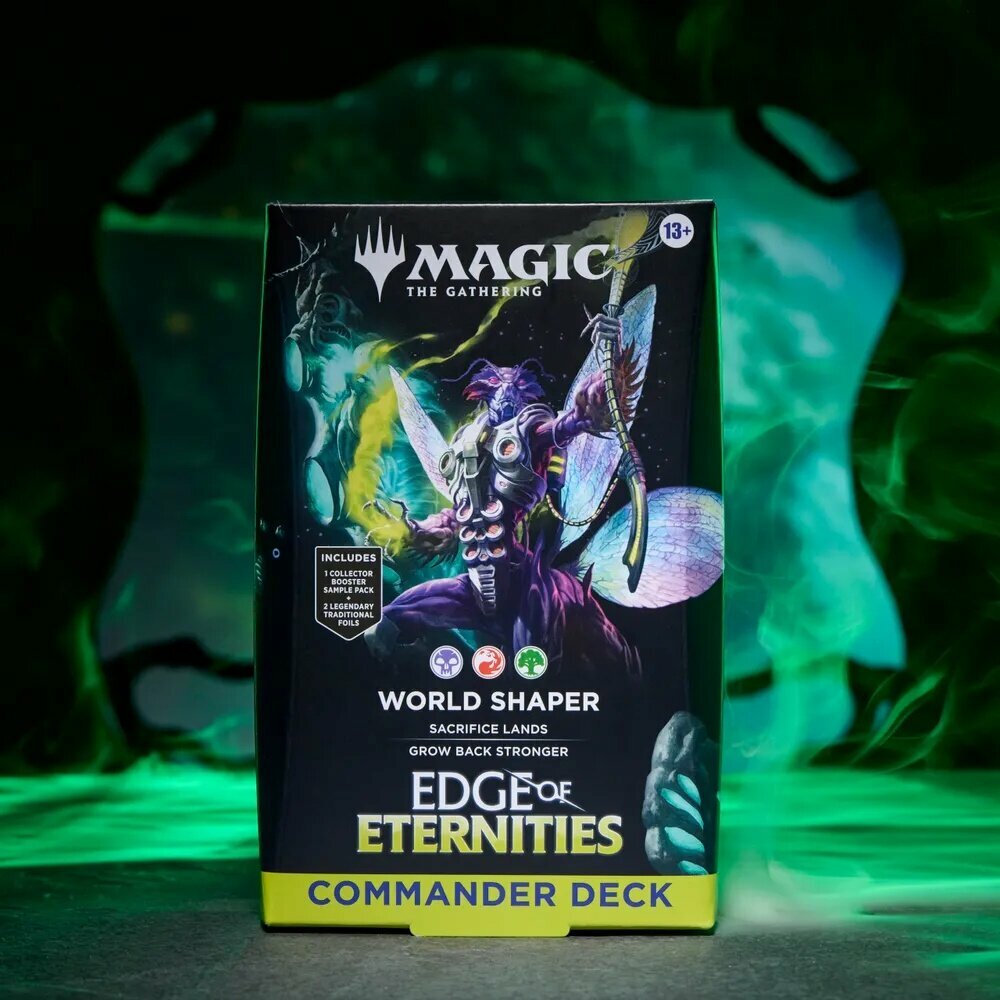 Magic: The Gathering Edge of Eternities Commander Deck Bundle ( World Shaper + Counter Intelligence)(Английский)