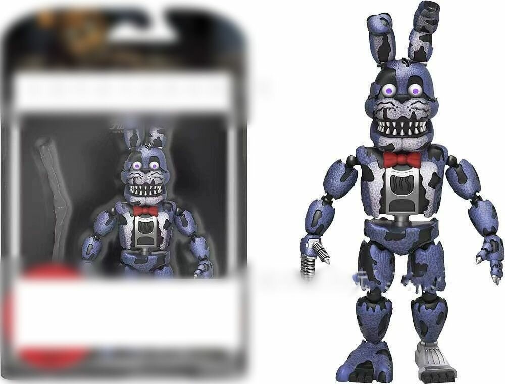 Фигурка аниматроник Кошмарный Фредди фнаф из серии Five Nights at Freddy's
