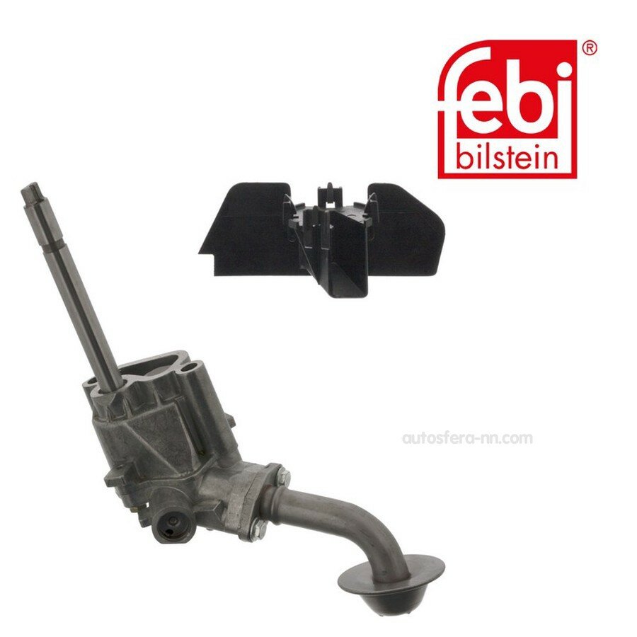FEBI 06001 Насос масляный VW GOLF II, III, PASSAT B3, B4, SHARAN 1.6TD, 1.9TDI 82-03
