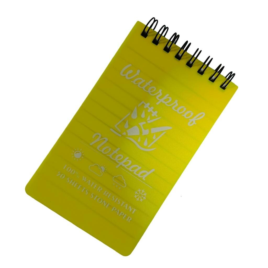 Всепогодный карманный блокнот Водонепроницаемые блокноты Полевой блокнот на спиральной подкладке