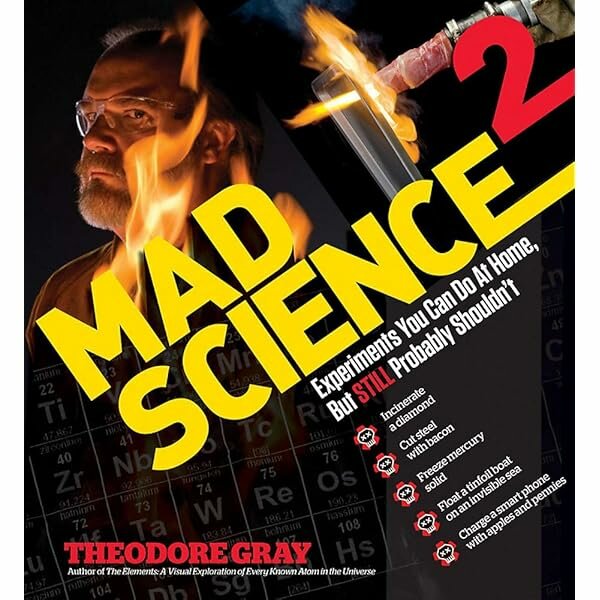 Mad Science 2: Experiments You Can Do At Home, But STILL Probably Shouldn't，Reprinted paperback book