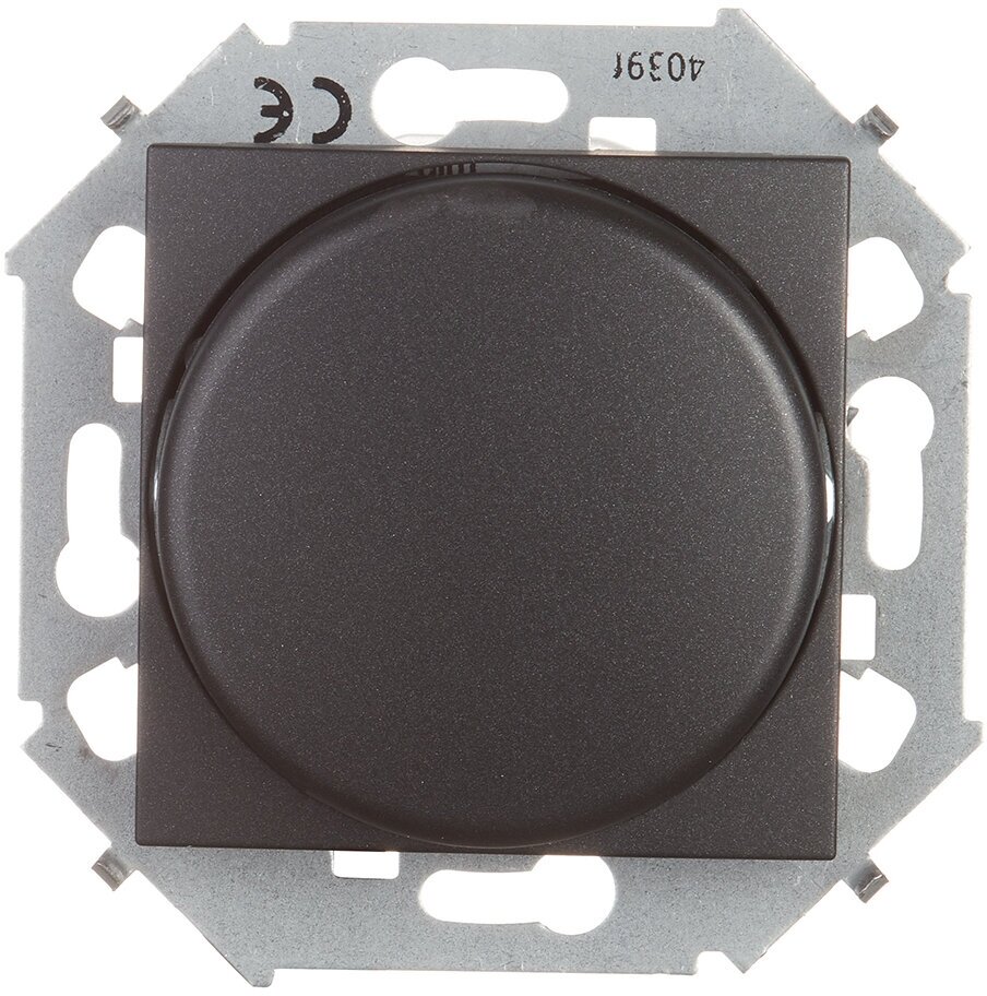 Диммер Simon 15 встраиваемый графит поворотный (1591796-038)