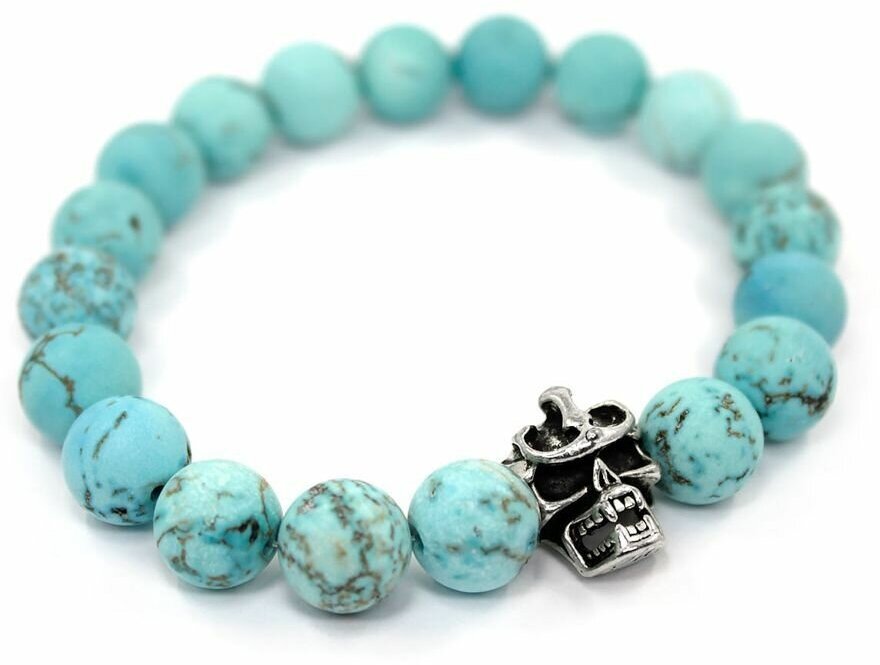 Браслет-нить, бирюза