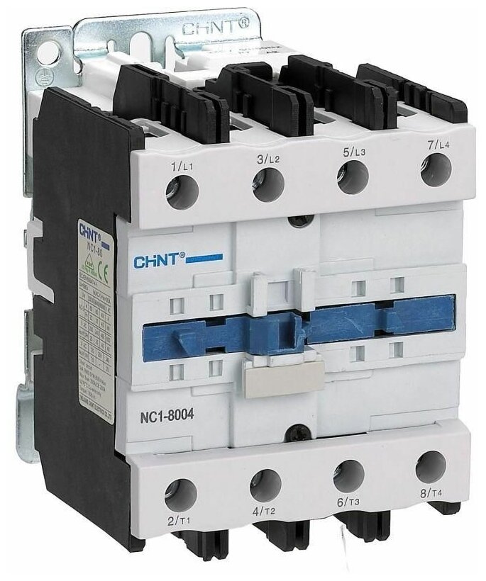 Контактор NC1-8008 80А кат. 230В AC 2НО+2НЗ (R) CHINT 222890