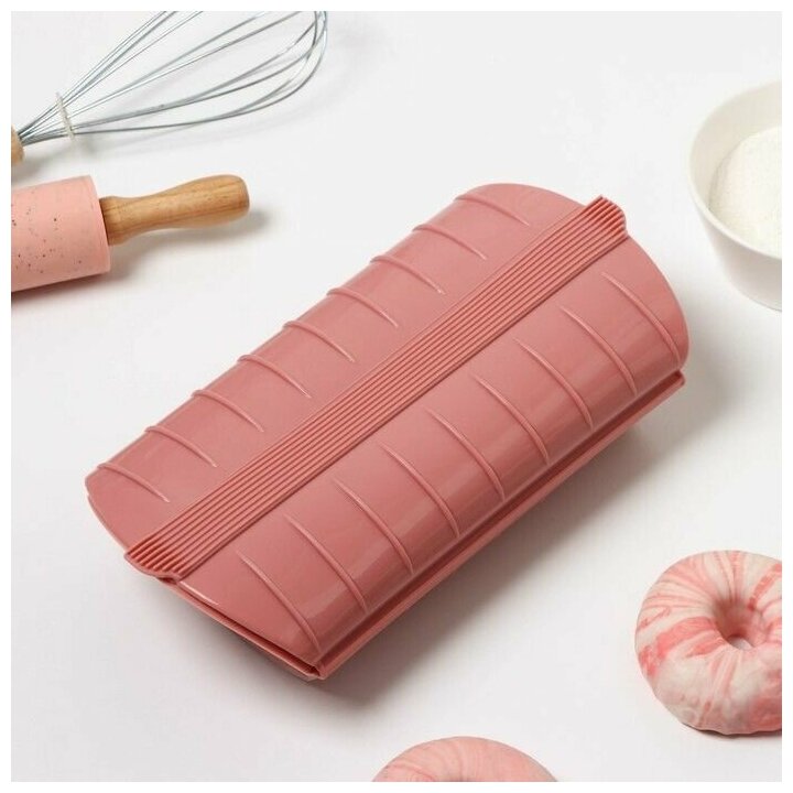 Конверт для запекания Доляна Макси , силикон, 26 14 7,5 см, цвет коричневый