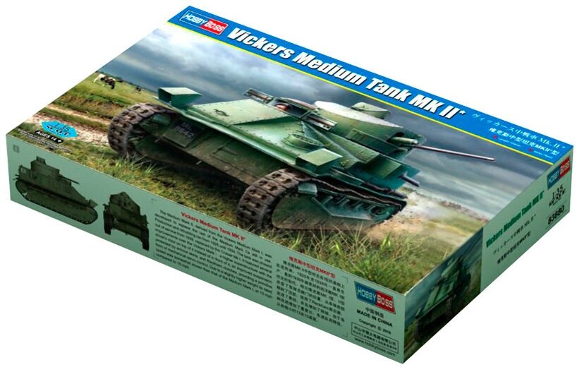 83880 Hobby Boss Британский танк Vickers Mk. II* (1:35)