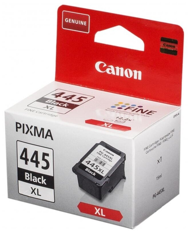 Характеристики модели Картридж Canon PG-445XL 8282B001 на Яндекс.Маркете