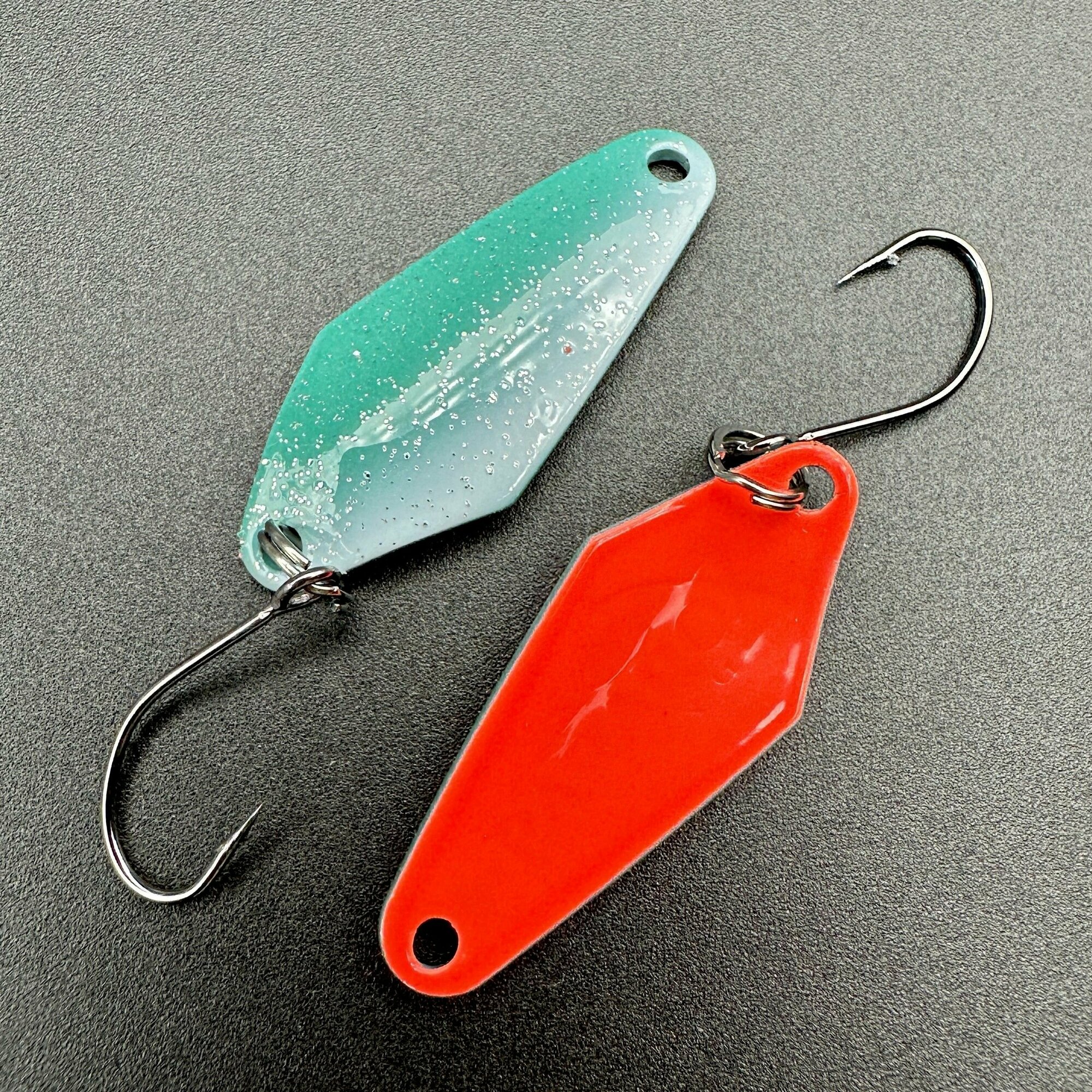 Блесна рыболовная Nories Masukuroto Rooney 2,2G на форель микро колебалка ультралайт