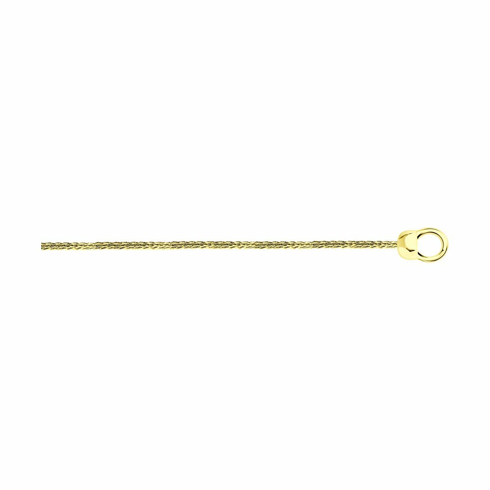Колье, серебро, 925 проба, золочение