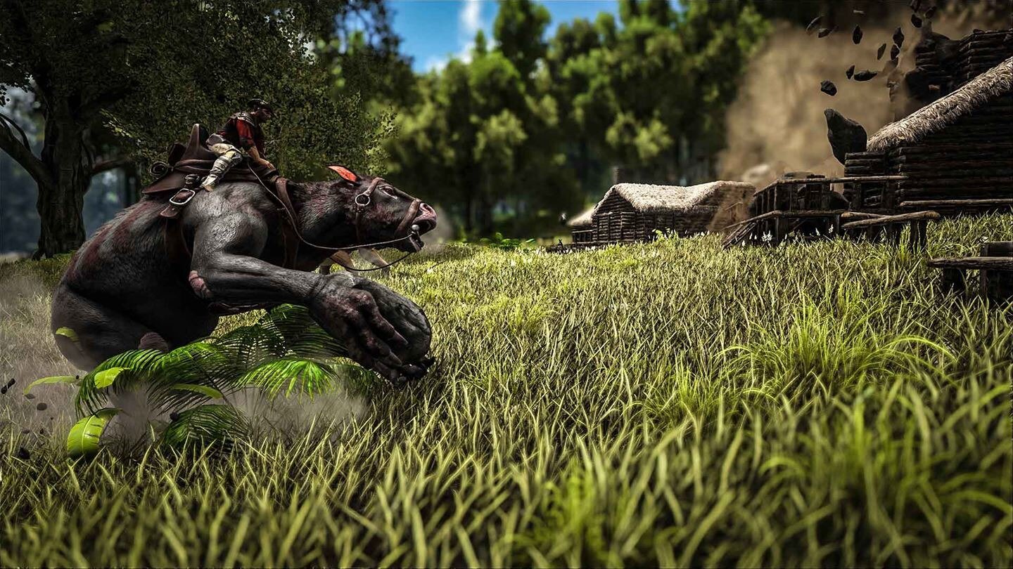 ARK: Survival Evolved (русские субтитры) (Игра на диске) (PS4) — фото 1