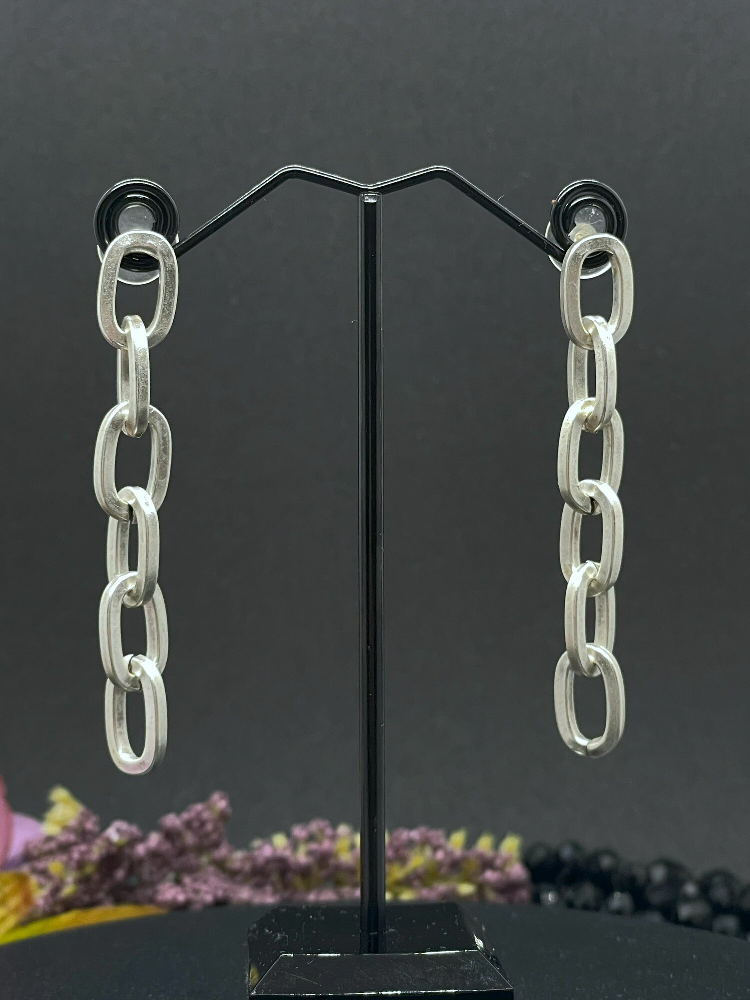 Серьги цепочки, пусеты