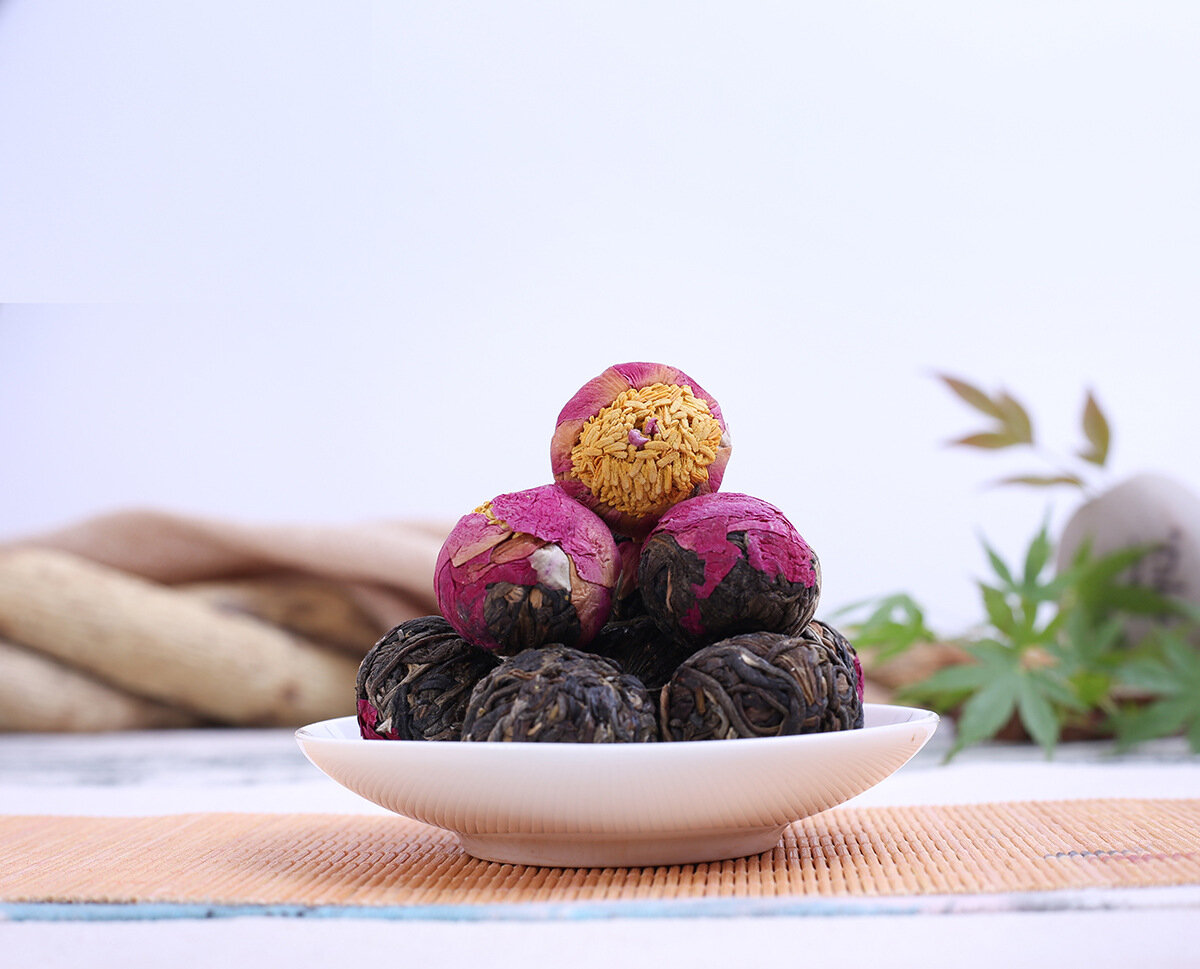 Китайский цветочный чай со цветками пиона 100г