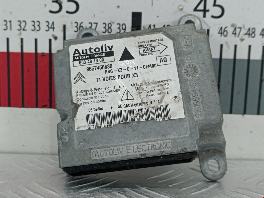 Блок управления Air Bag Citroen C5 1 9657456680 арт. 1864504