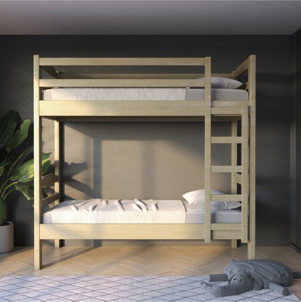 Детская двухъярусная кровать 70x190 Тандем цвет Бук