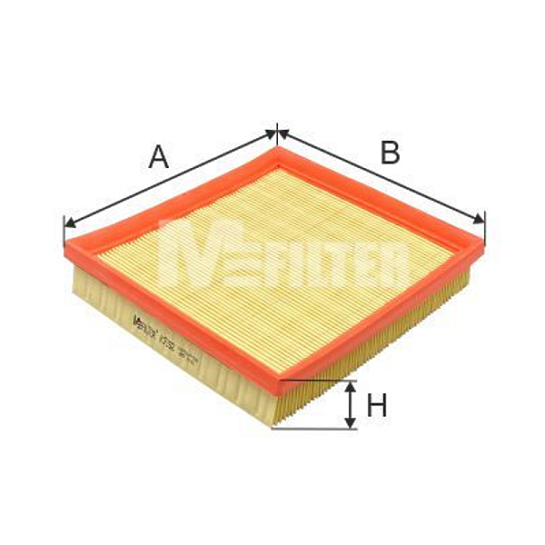 MFILTER K 7152 фильтр воздушный\ VW Golf (Гольф) / Polo (Поло) 14